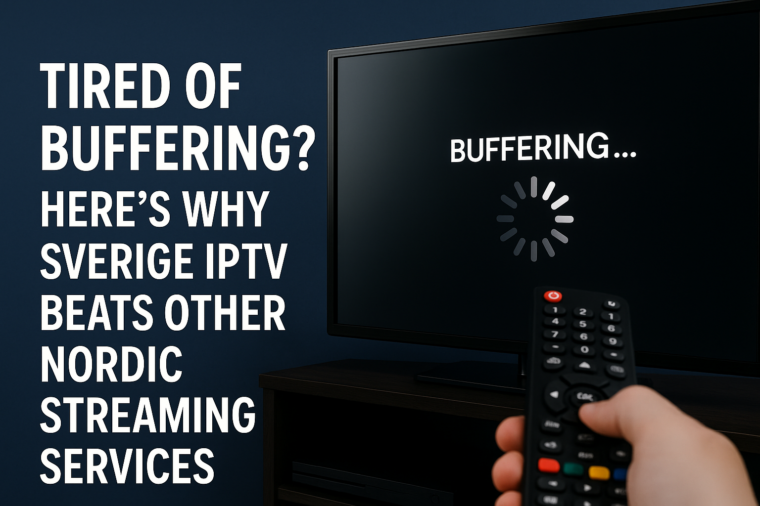 Why Sverige IPTV Beats Other Nordic Streaming Services